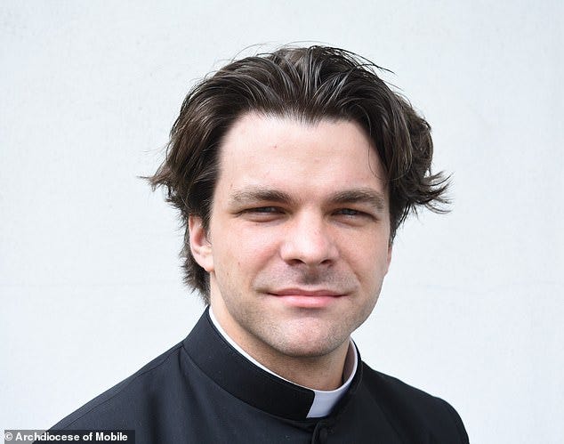 Defrocked priest Father Alex Crow flees to Italy with a woman, 18, who ...