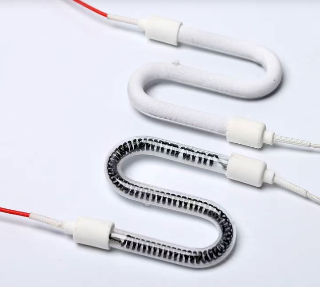 Goldisgood Φ12*50mm 220–480V 1000W Spiral Semi painted white Infrared ...