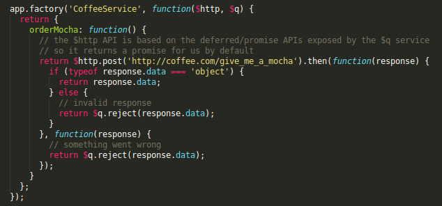 Promises in AngularJS. Hi, for the beginning I start with the… | by Toàn Hà | Medium