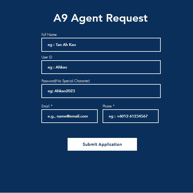 Steps To Register As A9play Agent | by Kay Tan | Apr, 2024 | Medium