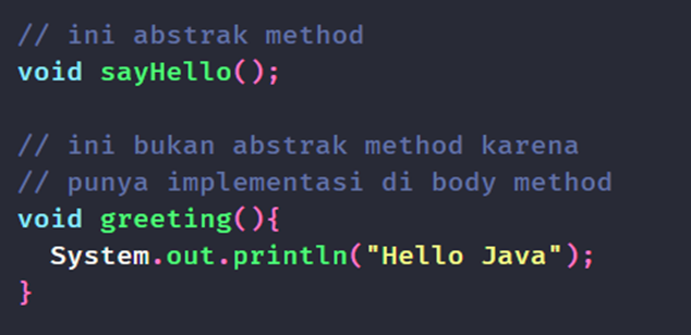 Abstract Class pada Java. Kelas abstrak adalah kelas yang masih… | by Gung Tia | Medium