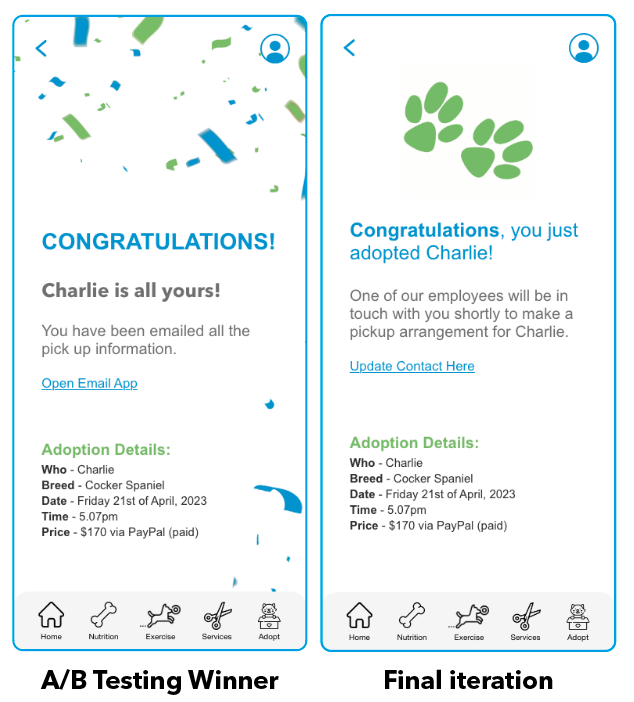 UX Design 2 — A3 Project Summary. I began the process by creating my ...