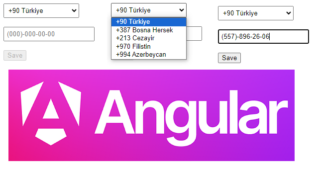 Angular 17 ngx-mask İle Ülke Telefon Numarası Maskeleme | by Mücahit ...