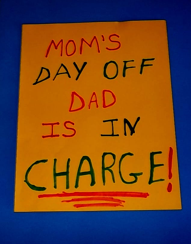 Every Mom Needs A Day Off!. Every once in a while, every mom needs ...