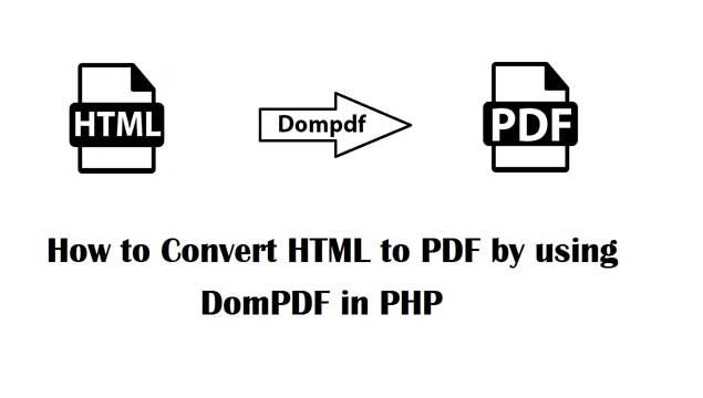 Understanding DOMPDF in PHP. DOMPDF is a PHP library which is used… | by Jaya Rathinam | Medium