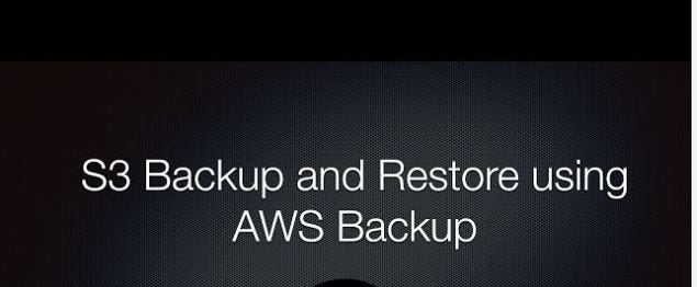 S3 Backup & Restore. how to backup & restore AWS S3 ? | by Vishal Garg | Medium