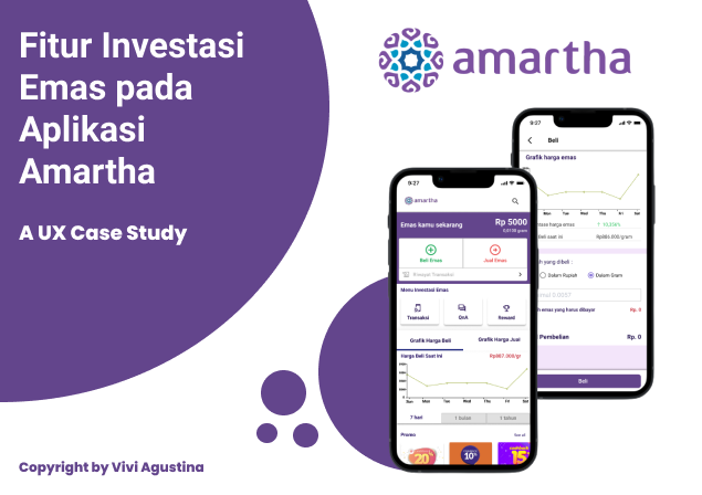 Pembuatan Aplikasi Amartha Investasi Emas UX Case Study | by Vivi ...