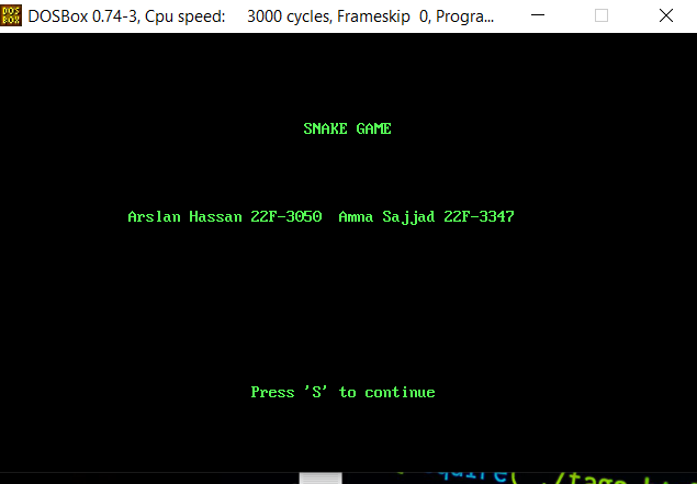 Crafting a Classic: Our Journey in Building a Snake Game with NASM ...