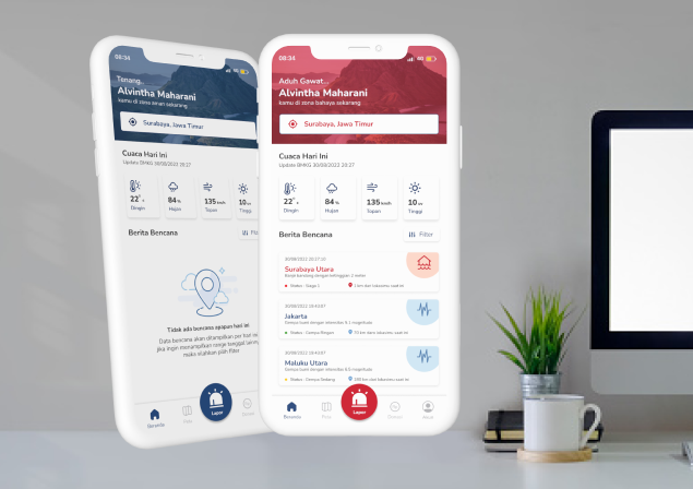 UI/UX Case Study — Disaster Management Application | by M Faishal ...