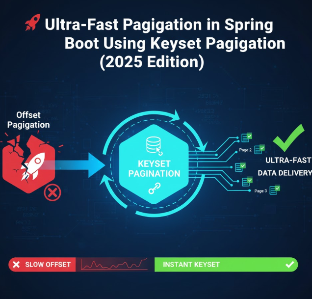 🚀 Ultra-Fast Pagination in Spring Boot Using Keyset Pagination (2025 ...
