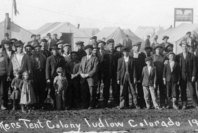 Labor Rights and the Ludlow Massacre | by DeLani R. Bartlette | Medium
