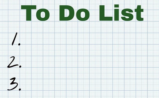 The Power of the 3-Item To-Do List | by Andrew Merle | Mission.org | Medium
