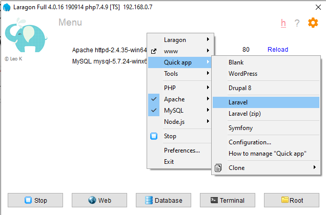 Change (edit/create) virtualhost for any folder on laragon | by Md. Zahidul Islam | Medium