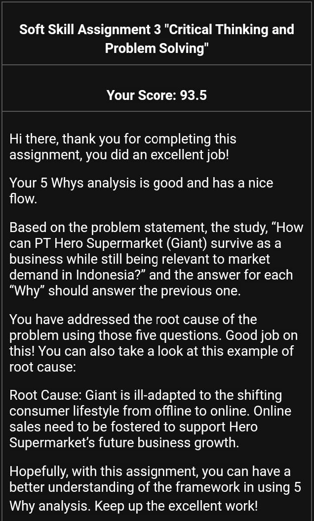 SS Assignment 3 - Critical Thinking and Problem Solving | by idha | Medium