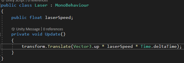 Creating Behaviors For A Laser. Objective: Adding Behaviors To Our… | by Kenny Pruitt | Medium