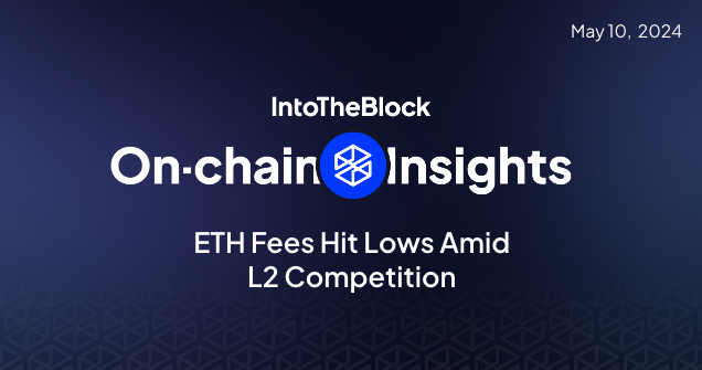 ETH Fees Hit Lows Amid L2 Competition | by Lucas Outumuro | Sentora ...