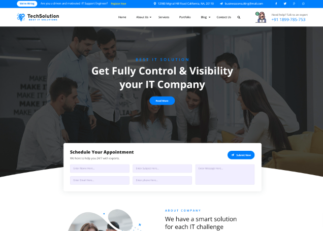Elevate Your Online Presence with Top 5 IT Services Website Templates ...