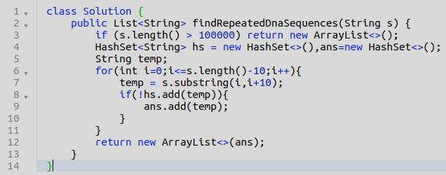 REPEATED DNA SEQUENCE — LEETCODE. Hey ! | by Bharat Kumar Mareedu | Medium