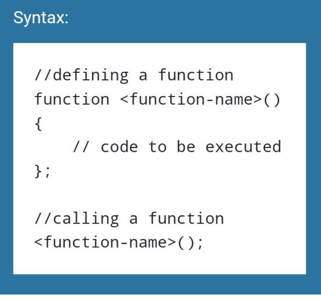 Function In Java Script Aartisingh Medium 6571