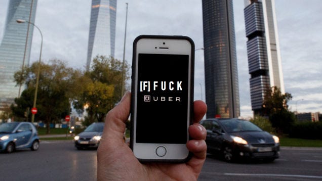 Good one, Uber. Goodbye.. I read this today, and when I turned on… | by ...