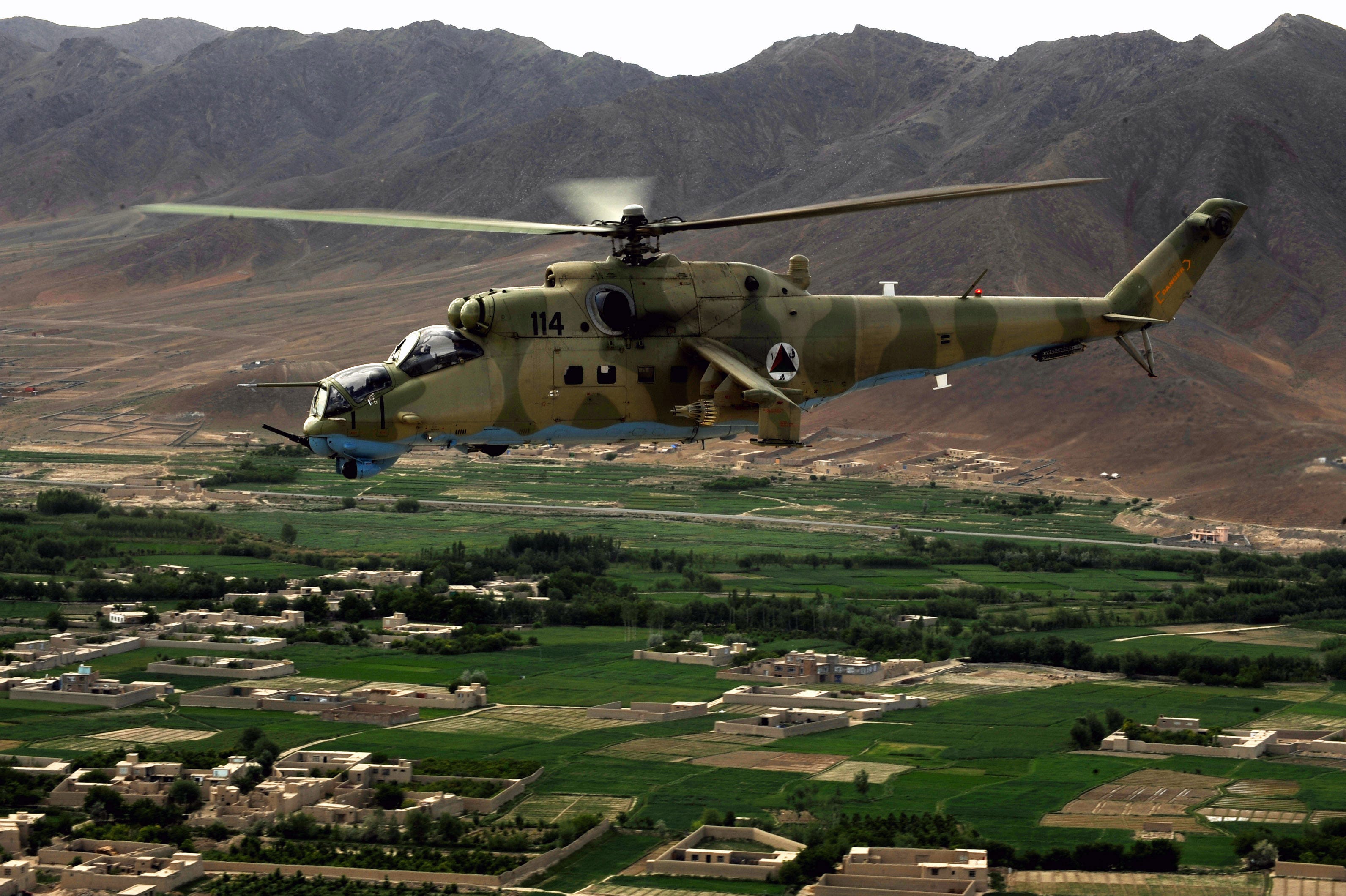 Hind Helicopter Gunship