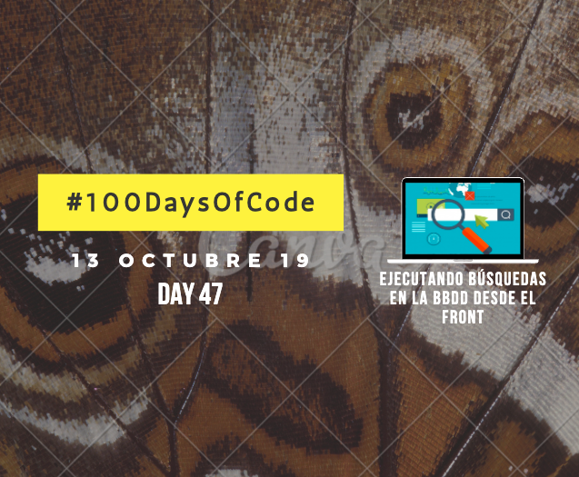 #100DaysOfCode _ #Day47. Ejecutando búsquedas en la base de… | by Jose Luis Aguilar | Medium