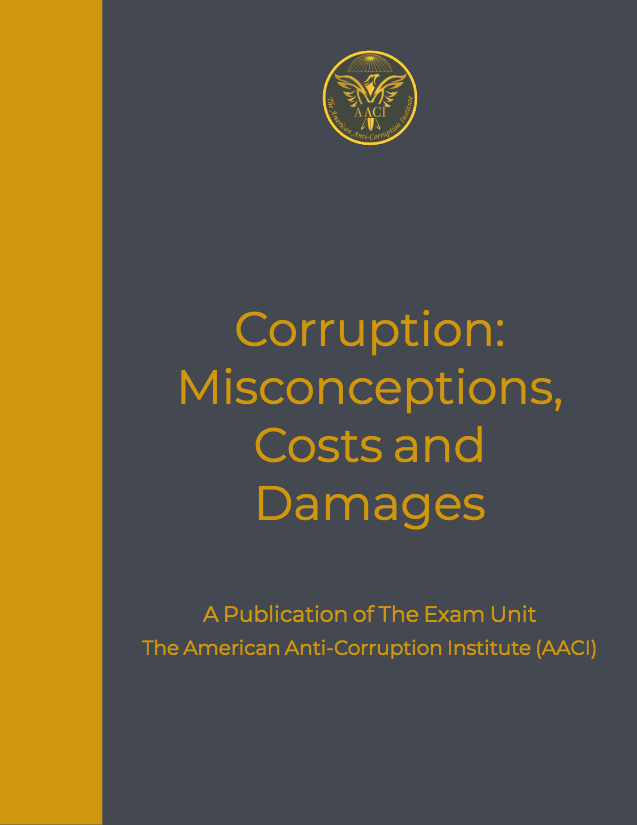 CORRUPTION: MISCONCEPTIONS, COSTS AND DAMAGES | by Mike Masoud, CACL ...