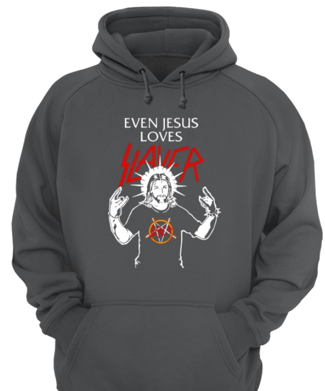 New — Even Jesus loves slayer shirt, long sleeved | by shirtazzs | Medium