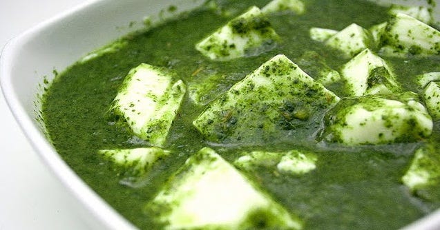 Palak Paneer Recipe Indian Food. Here you can cook very esaly Palak ...