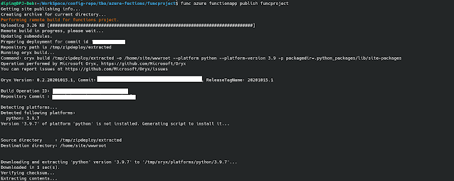 Simultaneously deploy multiple functions in a single Azure function app | by Dipin P Joseph | Medium