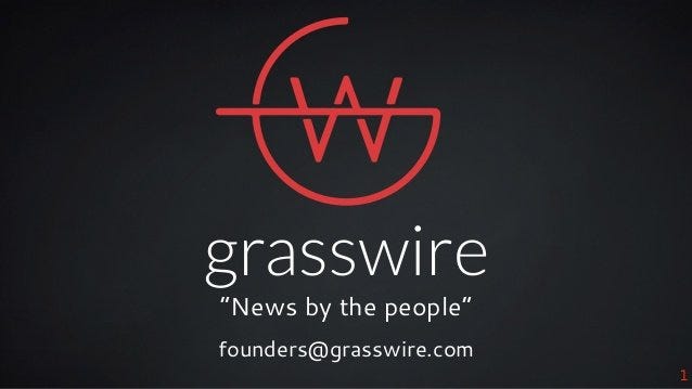 Grasswire Raises $650,000 In Seed Round Led By Peak Ventures | by ...