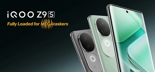 iQoo Z9s 5G smartphone launched in India with AMOLED Display, Mediatek Dimensity 7300 and 50MP ...