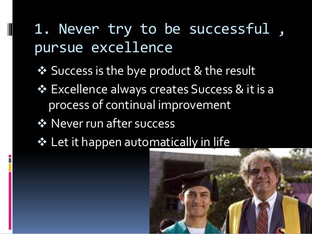 Follow Excellence. Follow Excellence and success would… | by Abdul ...
