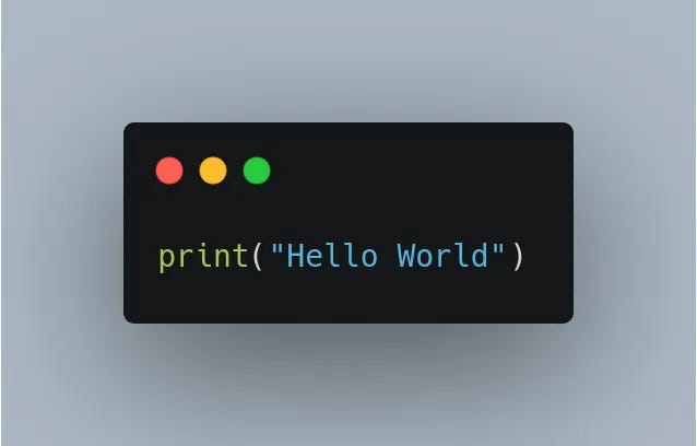 Hello World - Mr. Horizon - Medium