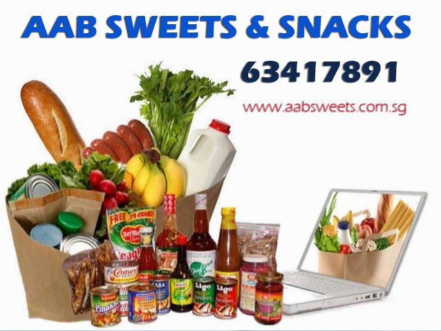 Online grocery store Singapore. AAB Sweets and Snacks caters to all ...
