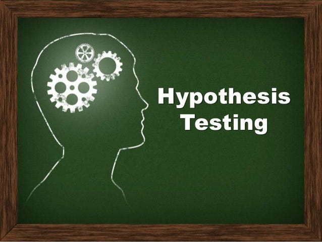 Statistics — Hypothesis Testing. What is Hypothesis testing? | by Uttam ...
