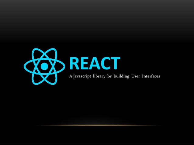 “Why I choose React?.”. 1. What is React? | by Muhammad Arsalan | Medium