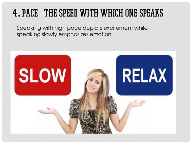 Speak Slowly