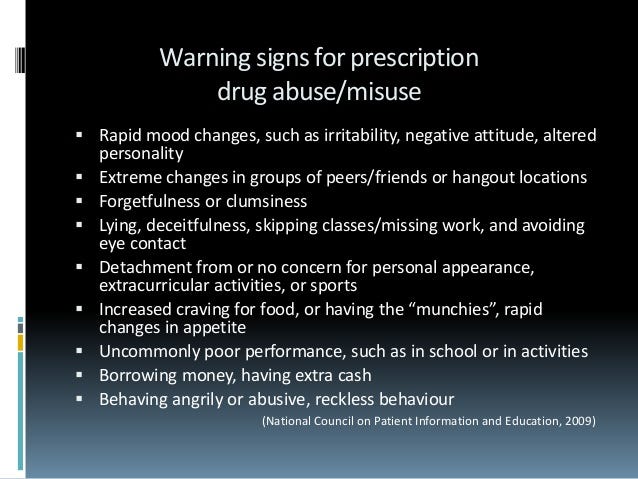 Warning Signs of Prescription Drugs Addiction | by Linda Roark | Medium
