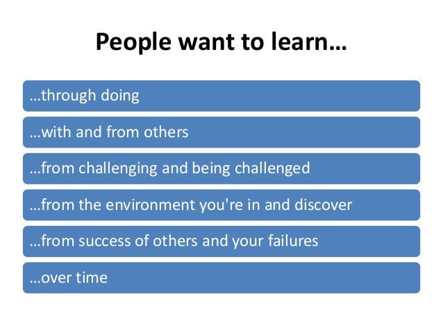 Learning on the frontline. We talk about lifelong learning but… | by ...