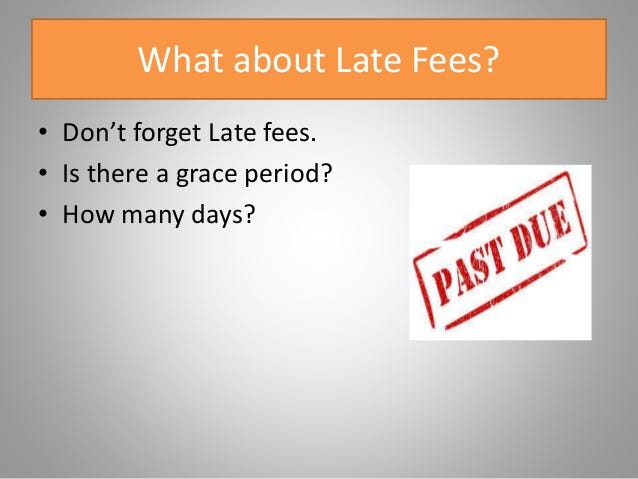 Late Fees — Should you Charge them? | by Leaseze.com | Medium