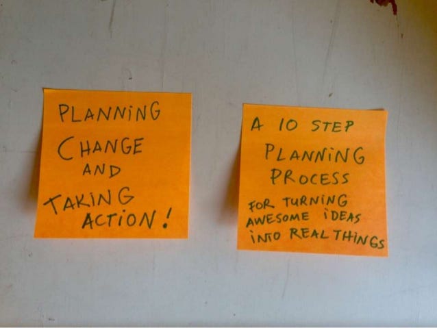 Planning Something Big: 10 steps for turning Awesome Ideas into Real ...