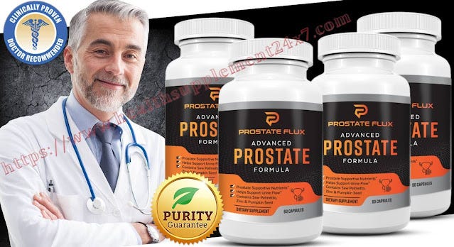 Prostate Flux (14-in-1 Vital Prostate Wellness Formula) Supports ...