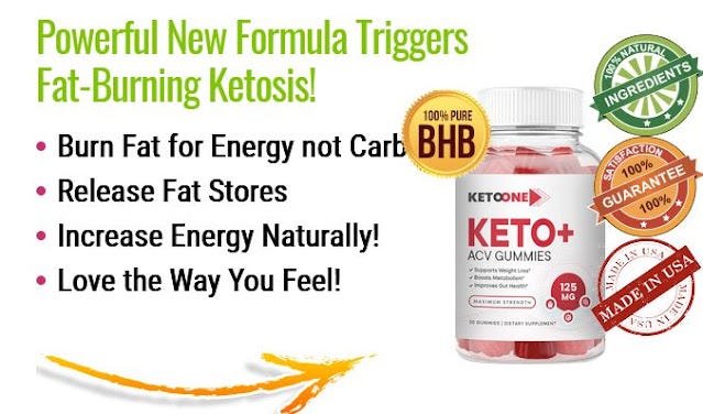 [Latest 2024] KETO ONE Keto ACV Gummies: 100% Safe Powerful Supplement ...