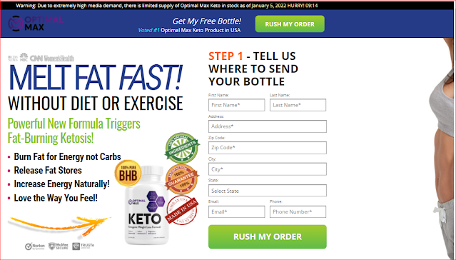 Optimal Max Keto Price:- Reviews 2022, Ingredients, Price, Benefits ...