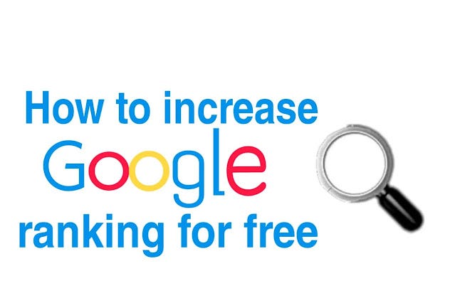 How to improve ranking on google - Hassamchohan - Medium