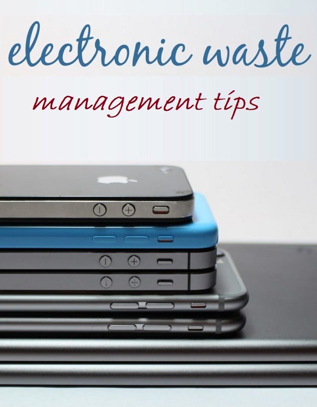 E-Waste Management Tips: Find 10 Ways to Manage Electronic Waste | by ...