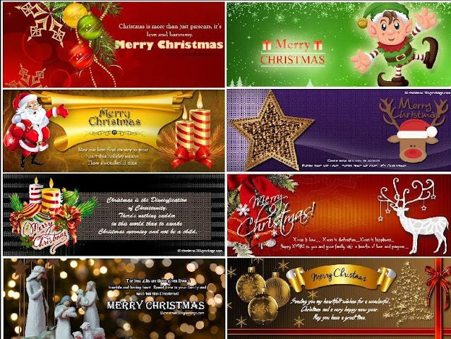Top 20 Best Happy Christmas Facebook Covers Pic and animated gifs of ...