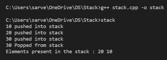 Implementation of Stack Data Structure in C++ | by Sarveswara Reddy ...