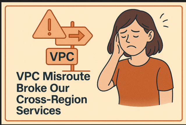 VPC Misroute Broke Our Cross-Region Services | by Sandesh I DevOps | CI ...